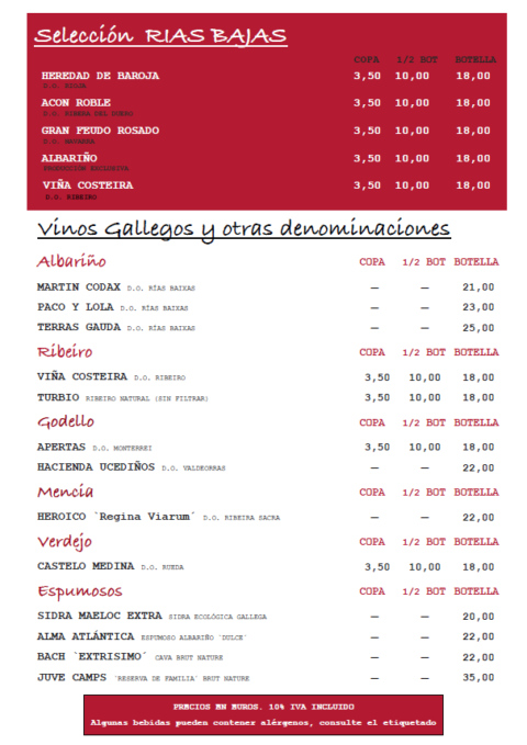 Carta-Completa - Restaurante Rías Bajas